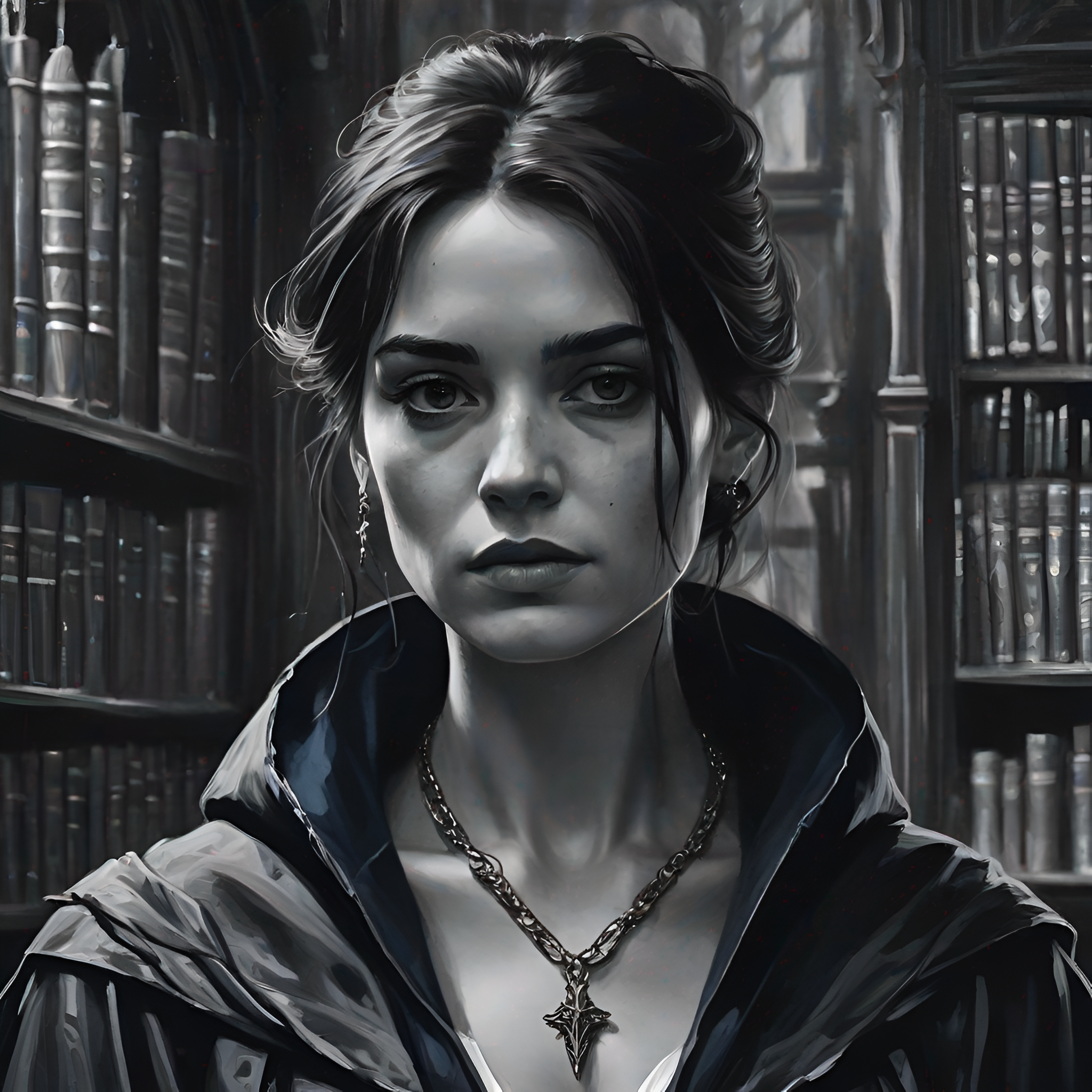 Human Wizard - RPG Portrait